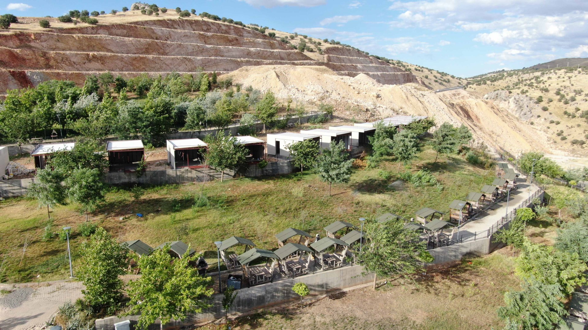 Siverek’te turizmin canlandırılması için bungalov evler yapılıyor ...